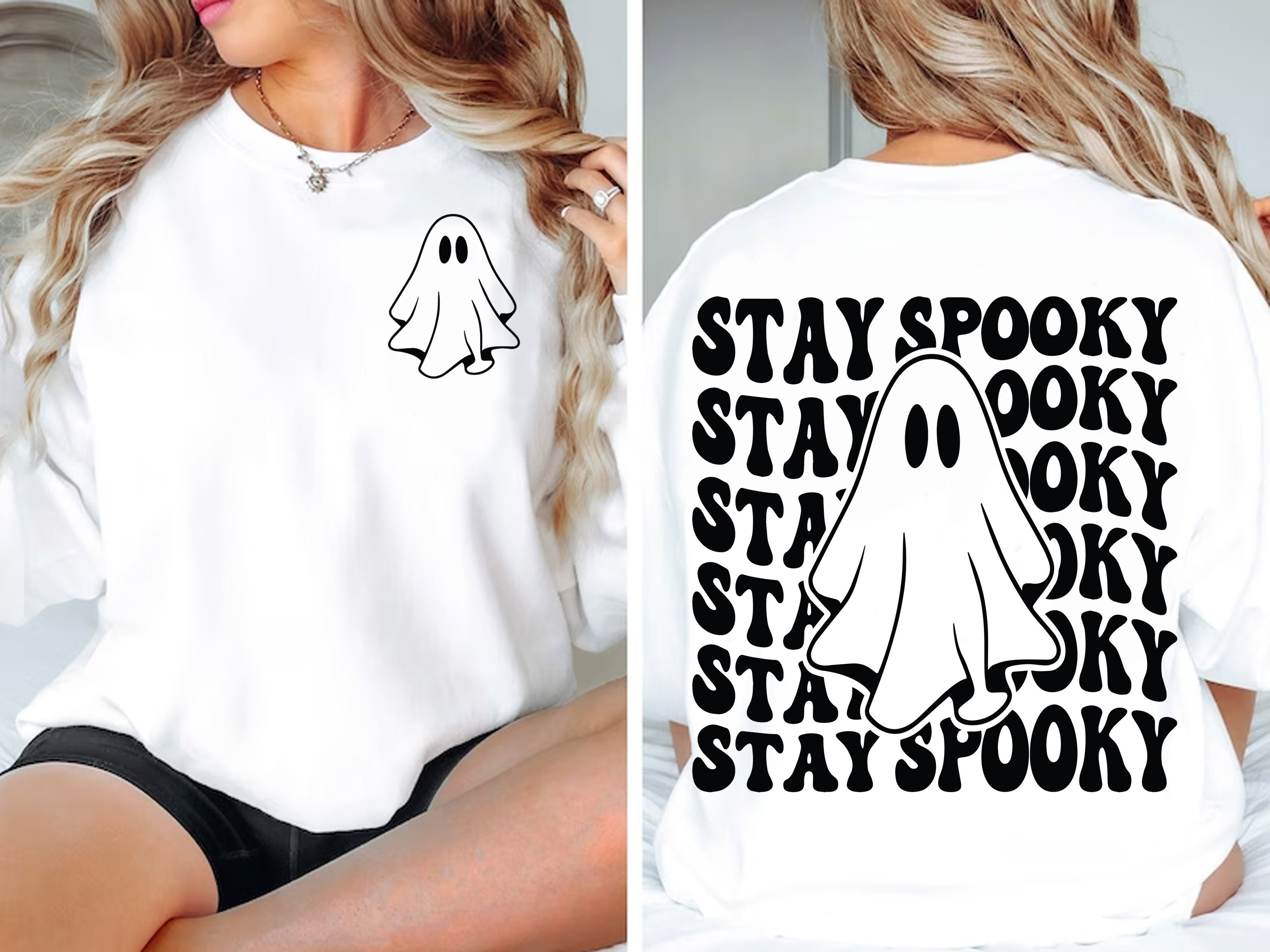 Halloween Stay Spooky Svg & Png Spooky Svg Boho Halloween - Etsy