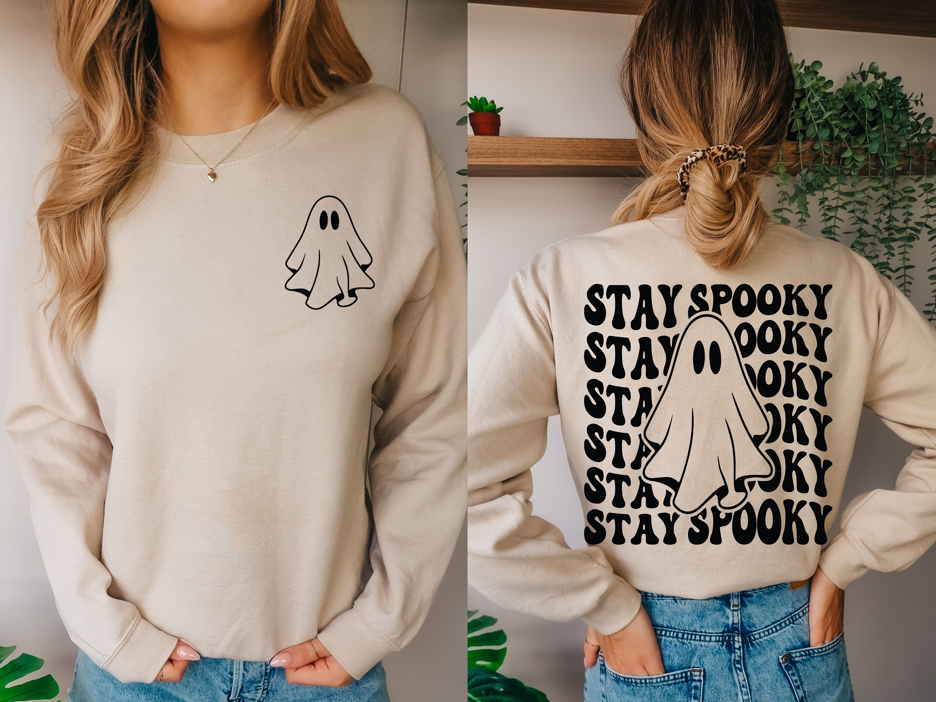 Halloween Stay Spooky Svg & Png Spooky Svg Boho Halloween - Etsy