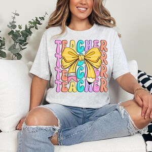 Coquette Teacher Png, Back to School Png, Teacher Appreciation Png ...
