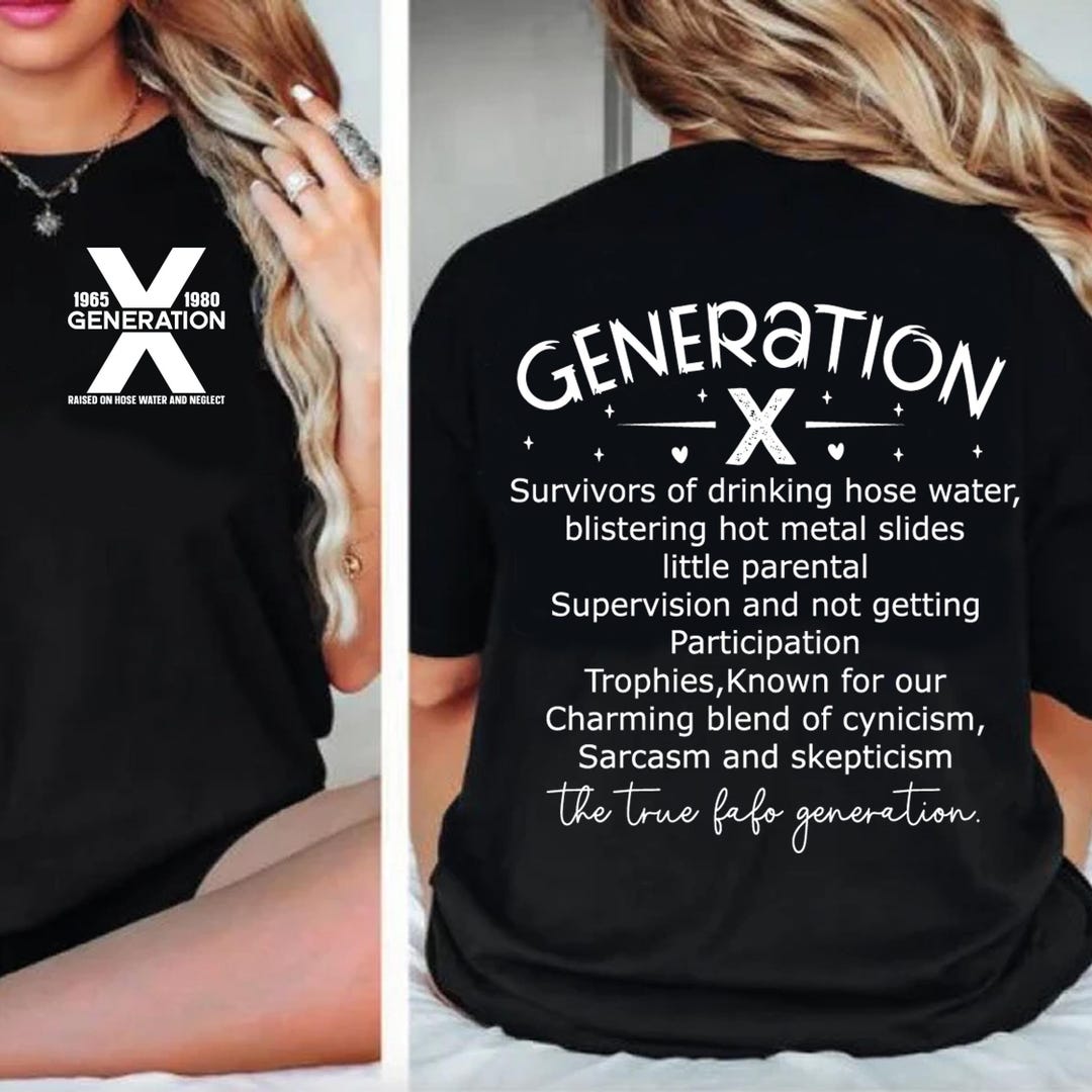 Generación X Svg &Png, Generación X Png, Criado en Manguera de Agua y ...