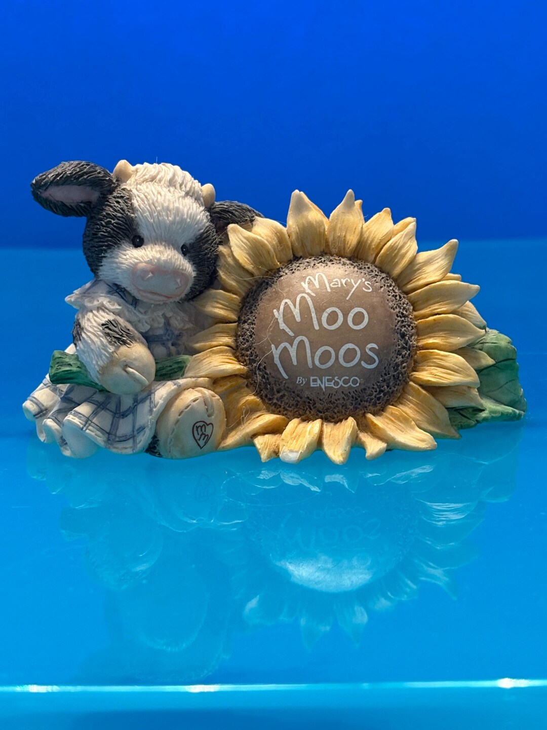 Mary's Moo Moos Sunflower With Logo Figurine 628514 - Etsy