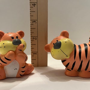 Enesco Rare Mr. and Mrs. Tiger - Noah's Ark Figurines - Etsy