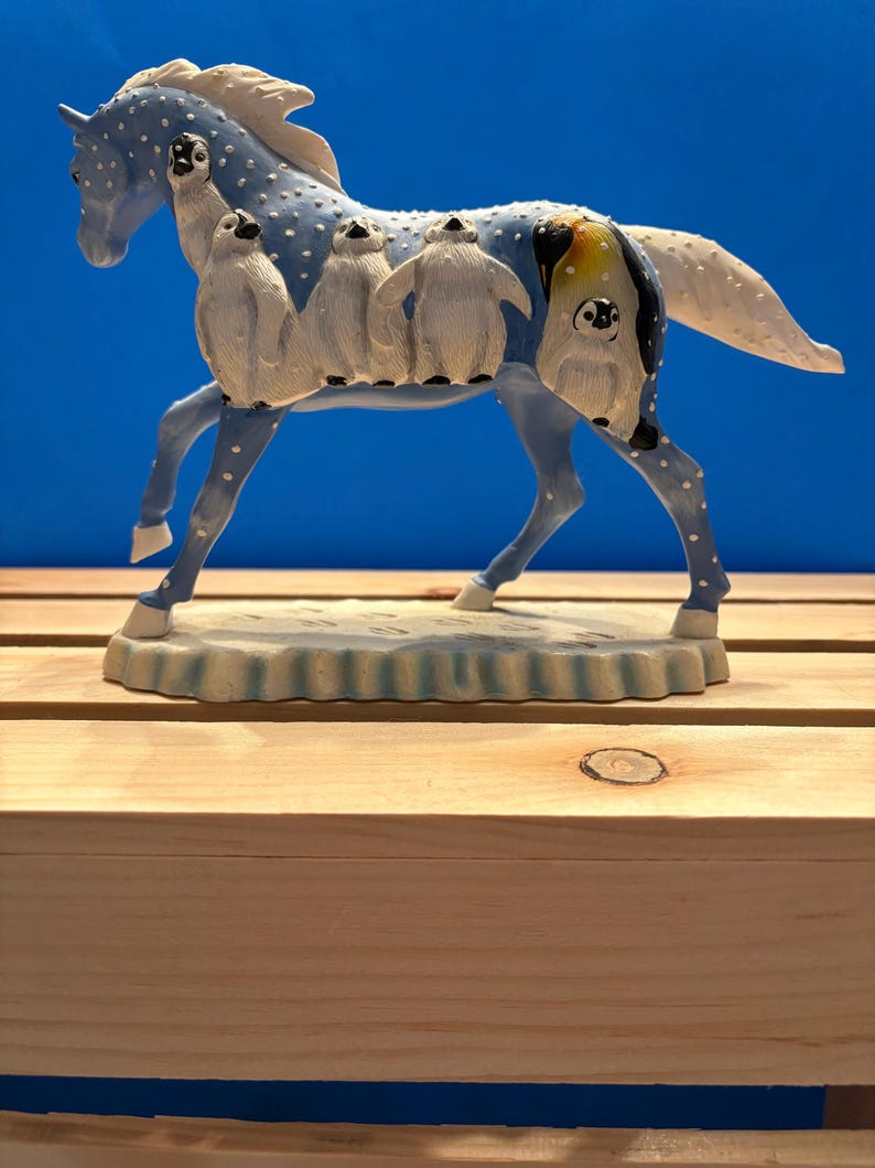 Trail of Painted Ponies Penguin Express Figurine 12258 - Etsy