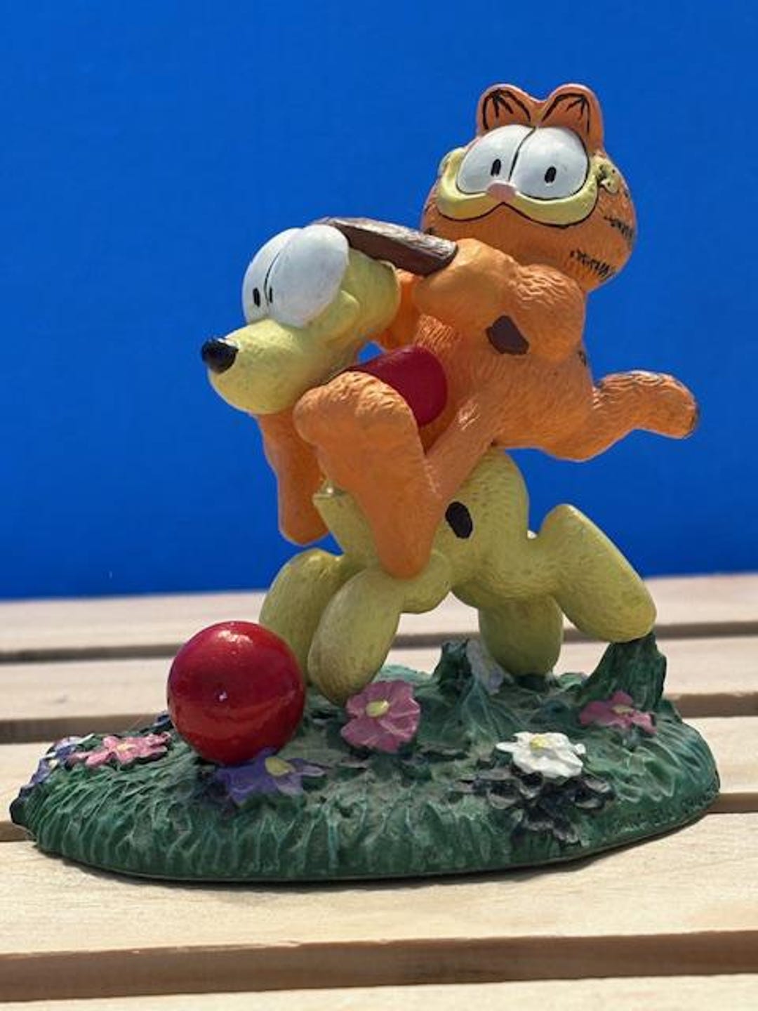 Danbury Mint Easy Rider Garfield and Odie by Jim Davis Figurine - Etsy
