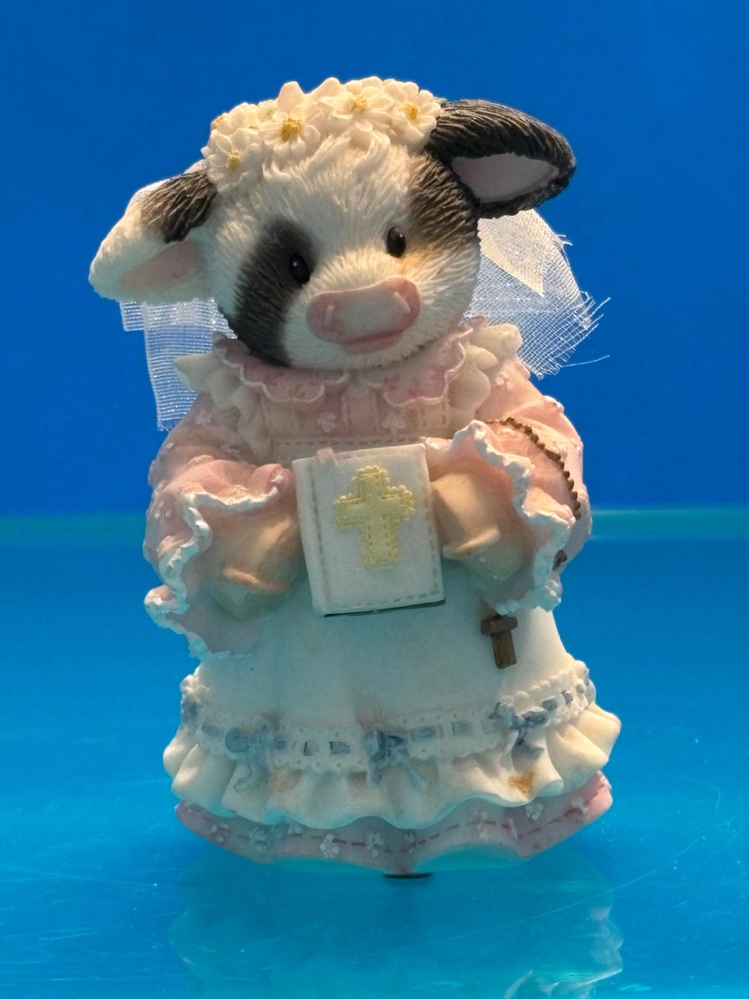 Mary's Moo Moos Bless Moo on This Day Figurine 468932 - Etsy