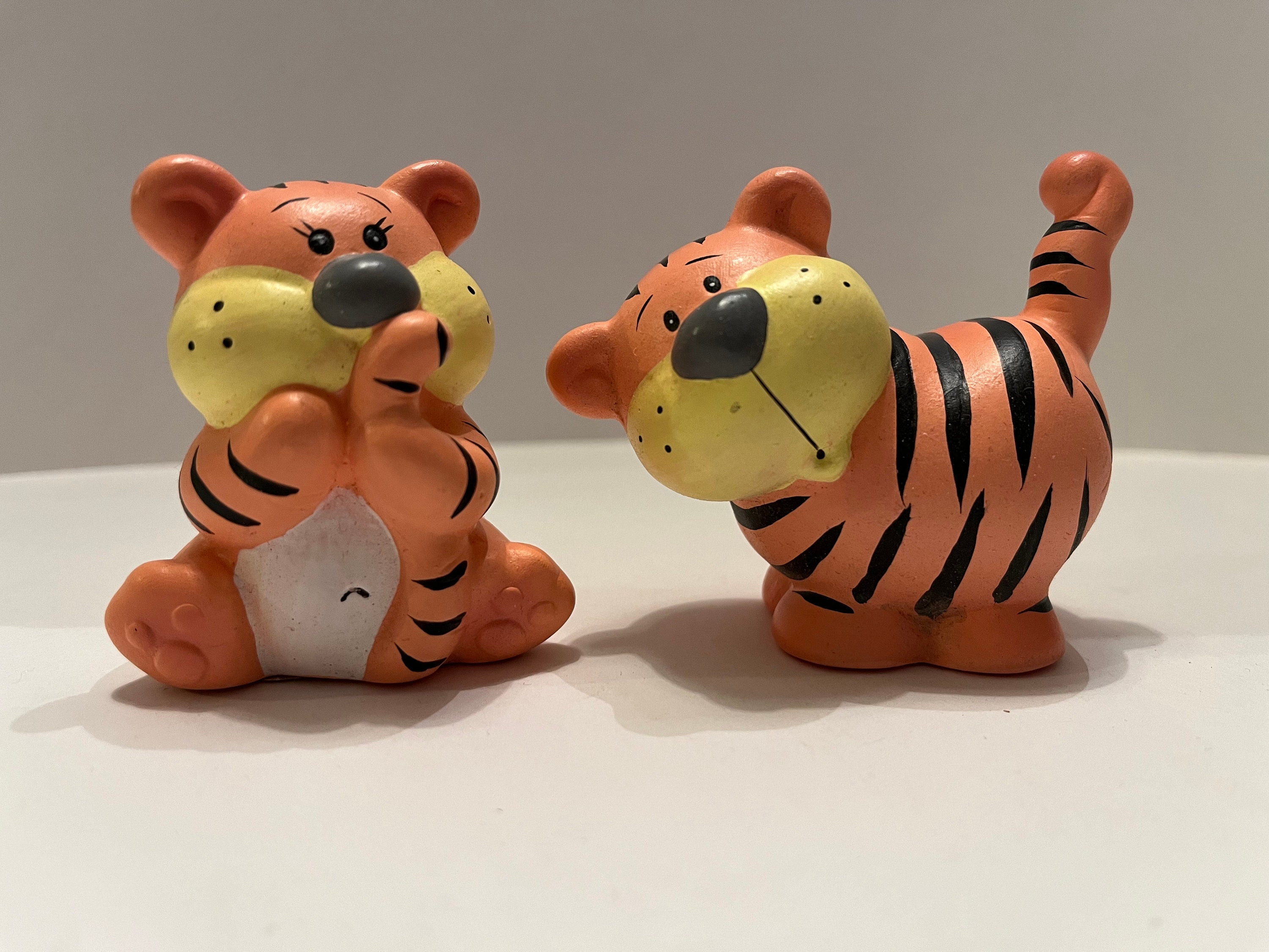 Enesco Rare Mr. and Mrs. Tiger Noah's Ark Figurines - Etsy