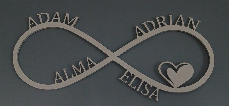 Forever Infinity Symbol Wall Decor - Etsy