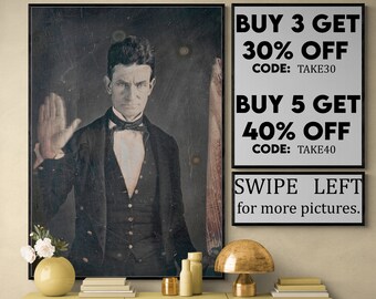 John Brown 1846 Print Poster - Etsy
