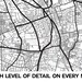 Saint-Etienne France City Map Print Poster Map Print poster Minimalist ...