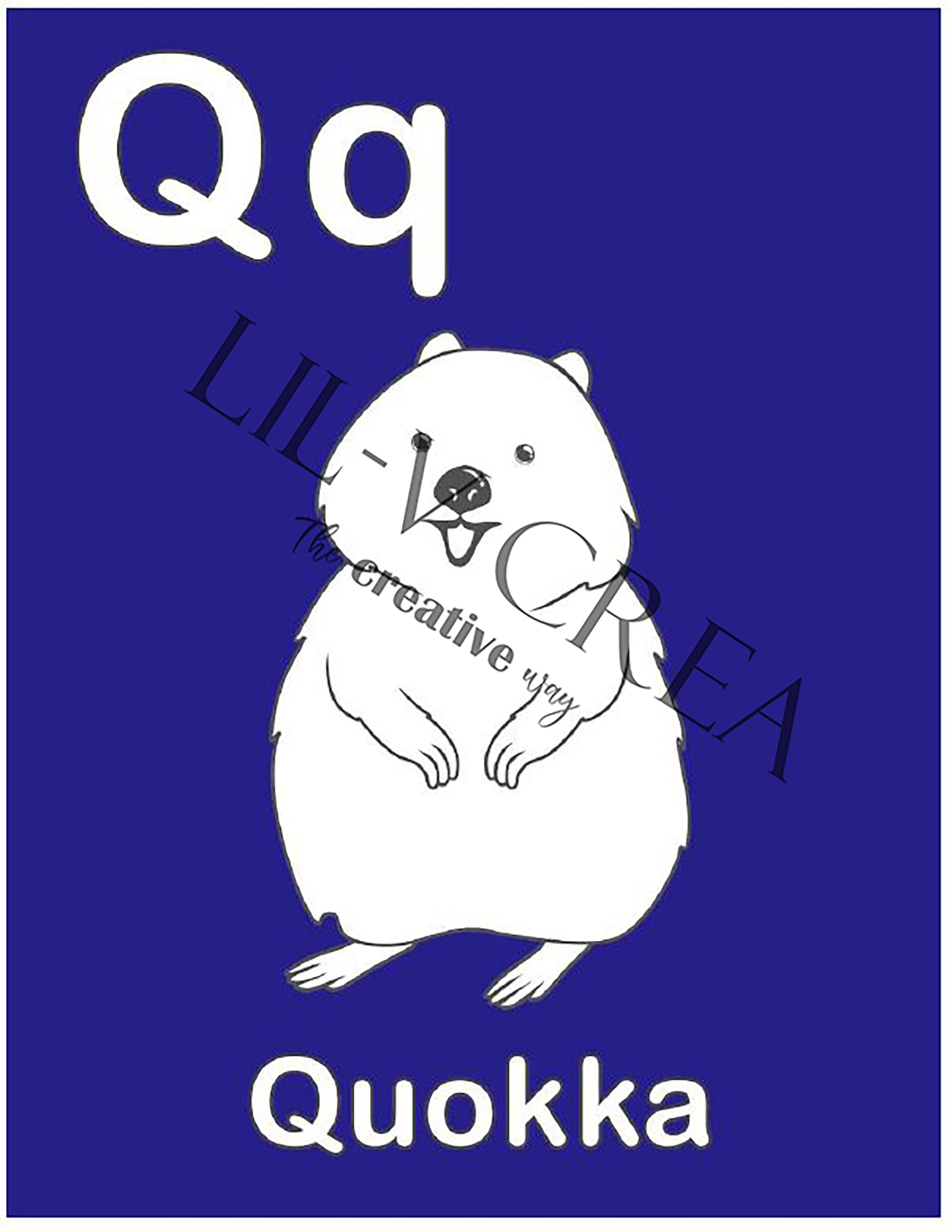 Alphabet Animals for Coloring and Learning Line Animal Alphabet ...