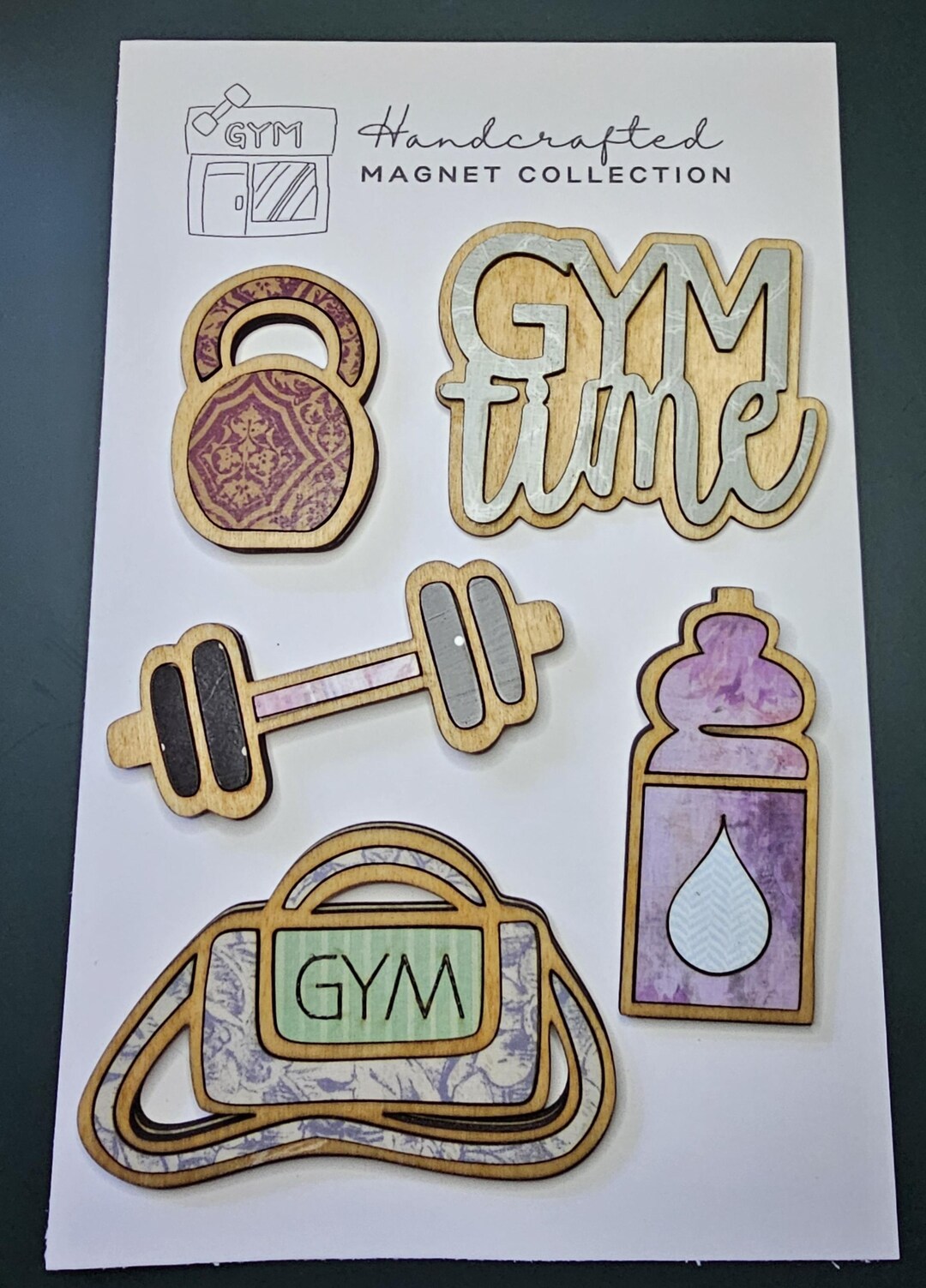 Gym Time Magnet Collection - Etsy
