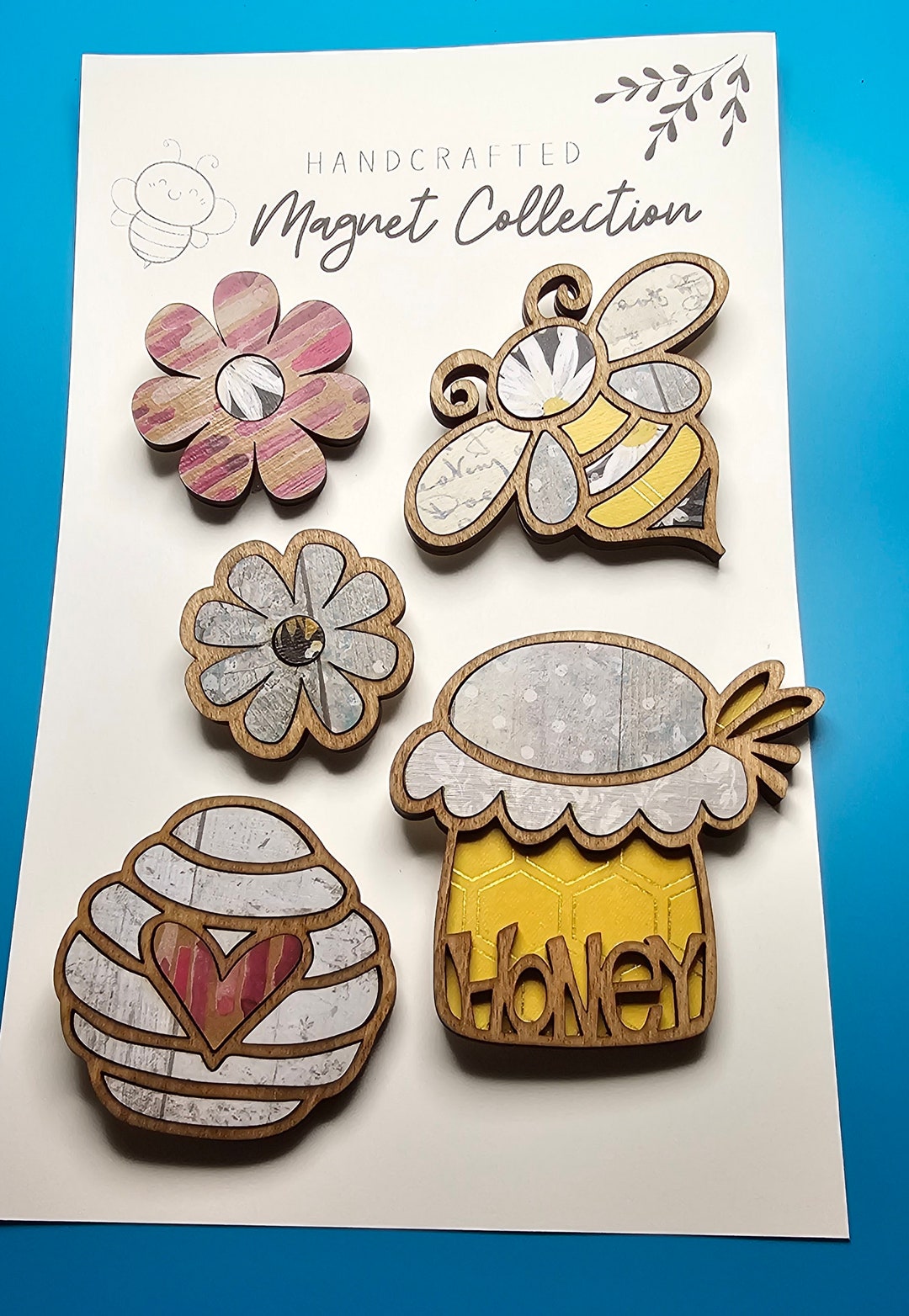 Honey Bee Magnet Collection - Etsy