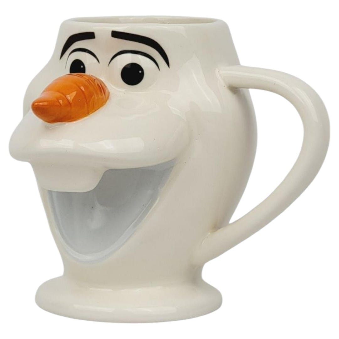 Disney Frozen Olaf Face 3D Coffee Mug - Etsy