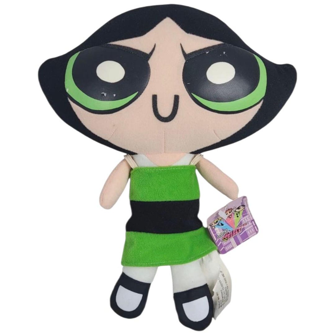 The Powerpuff Girls Buttercup 10" Plush - Cartoon Network 1999 - Etsy ...