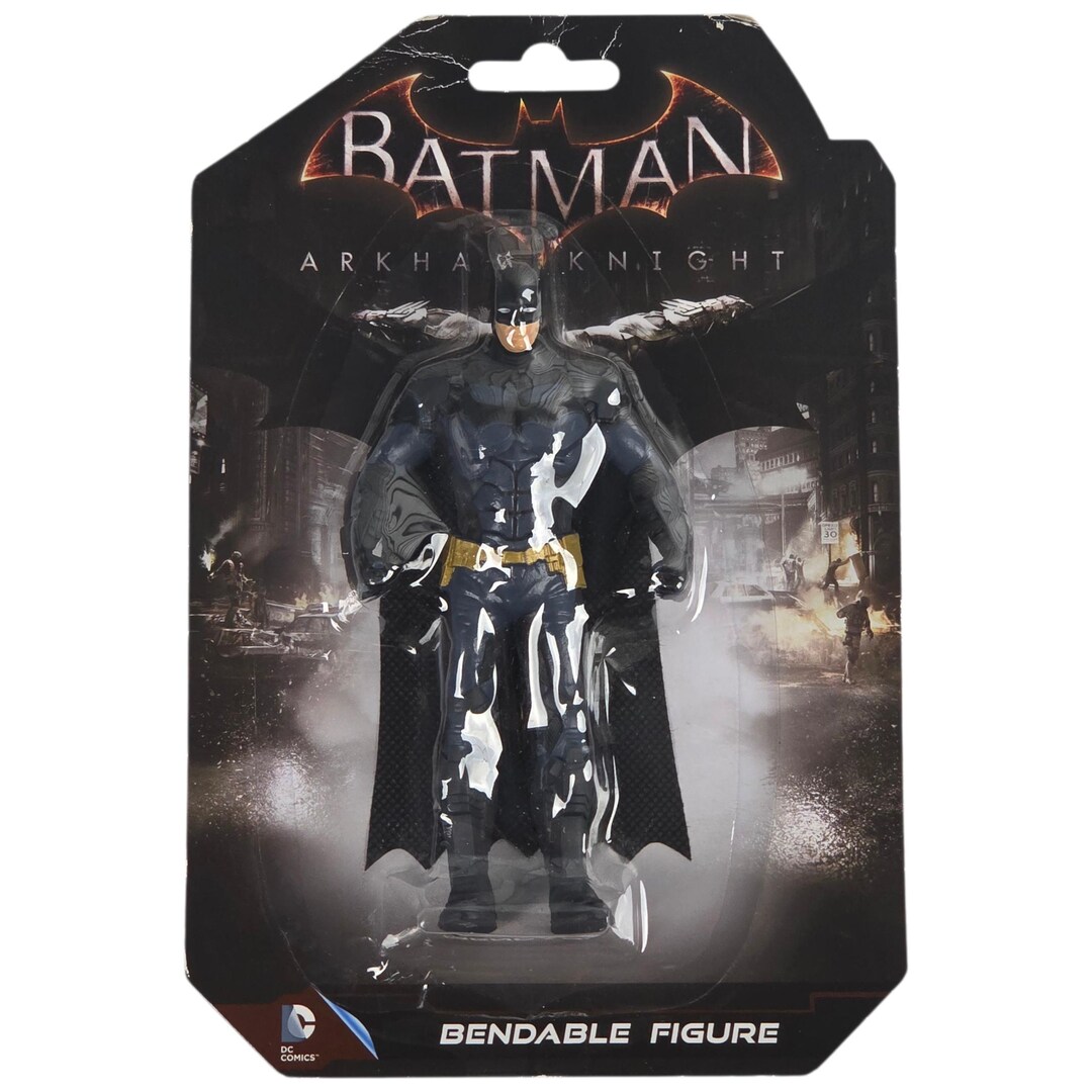 Batman Arkham Knight 5.5" Bendable Figure Tricot Fabric Cape - Etsy