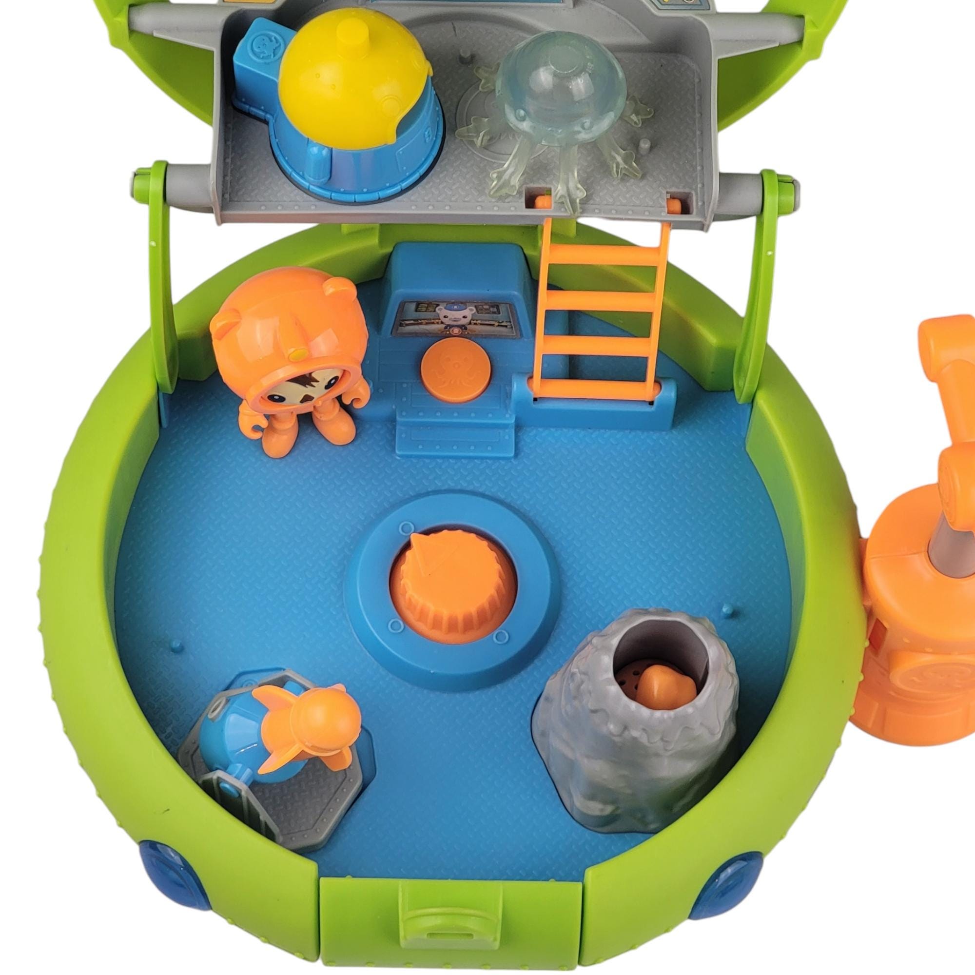 Fisher Price Octonauts Launch & Explore Octo-lab WORKS Mattel 2012 READ ...