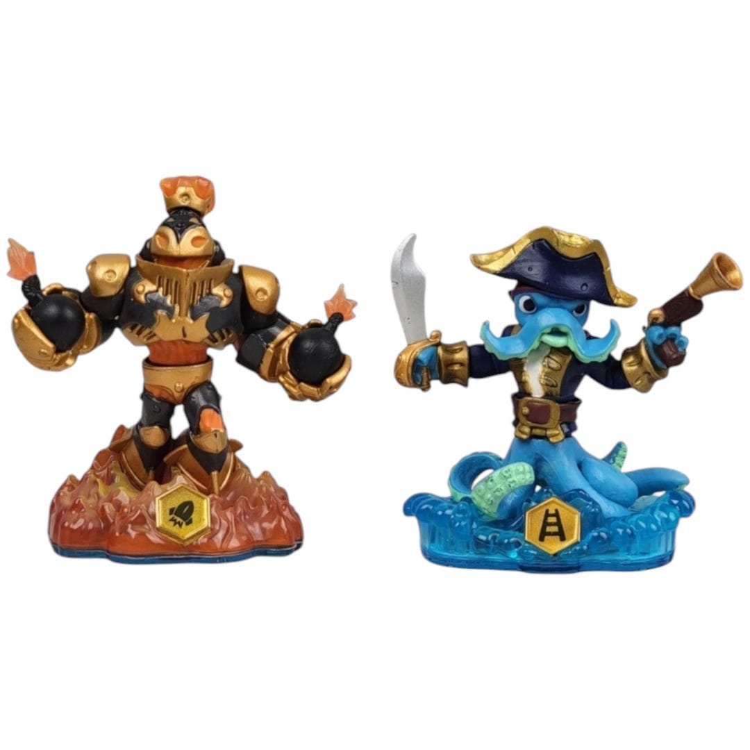 Skylanders Swap Force Blast Zone & Wash Buckler - Etsy