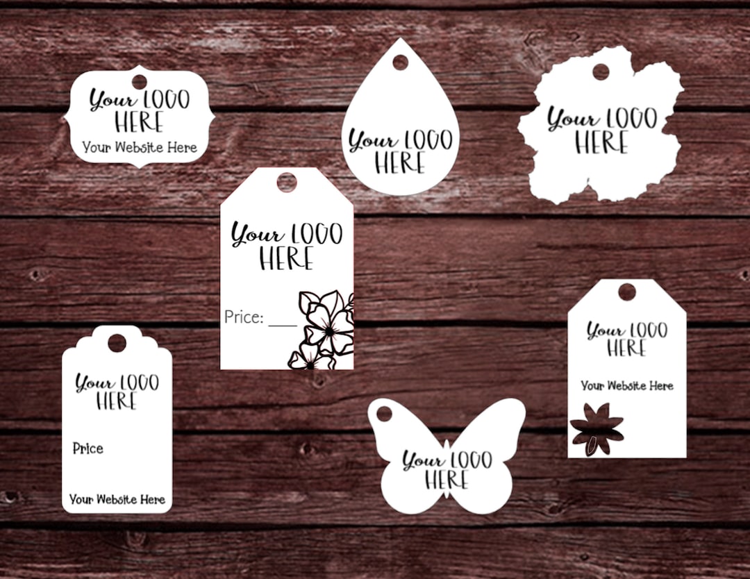 Custom Price Tags, Price Tag Cards With Logo, Personalized Hang Tag ...