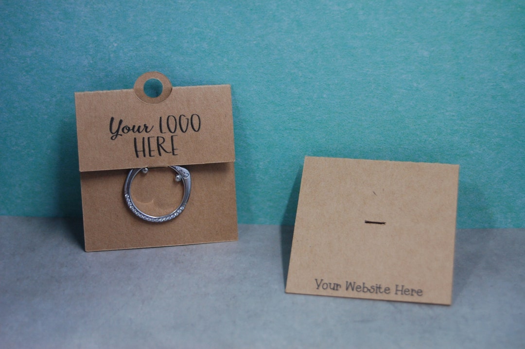 Custom Ring Cards, Ring Cards With Logo, Personalized Ring Display Card ...