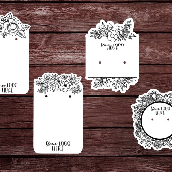 Custom Earring Cards - Etsy