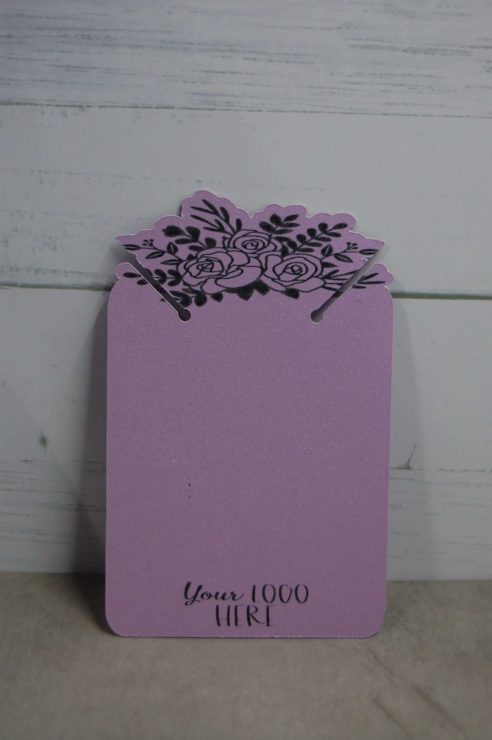 Custom Necklace Cards Necklace Cards With Logo Personalized - Etsy