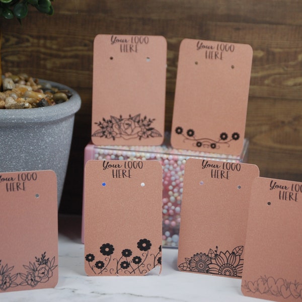 Custom Earring Cards - Etsy