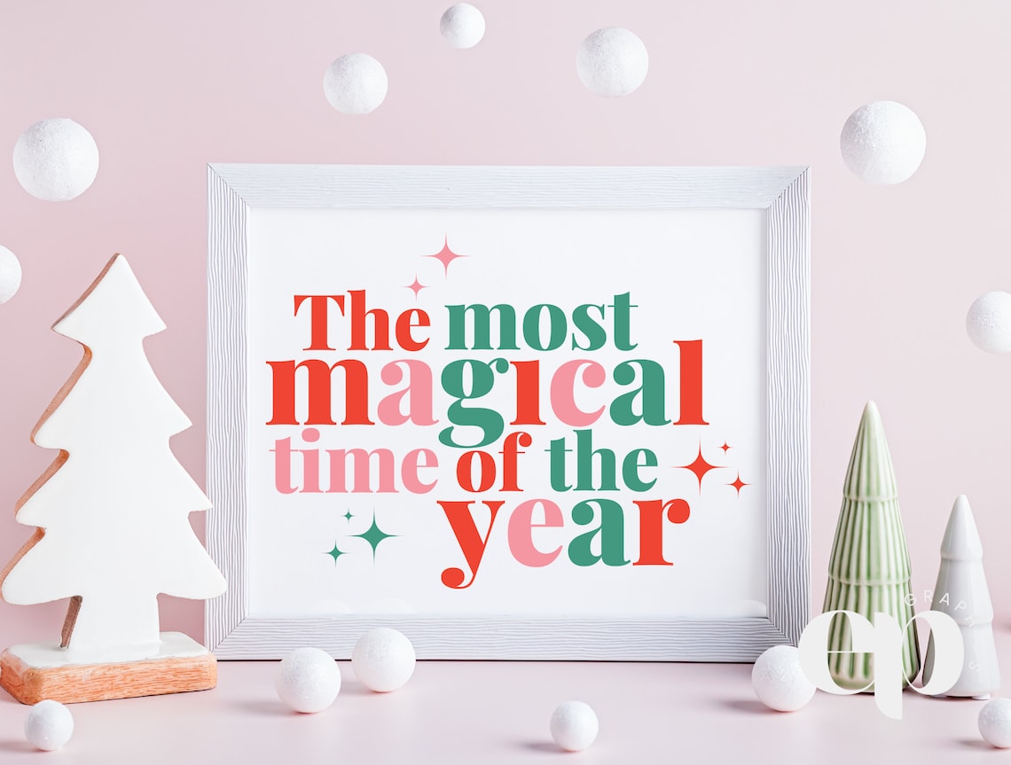 Most Magical Time of the Year SVG MVMCP Christmas Svg - Etsy
