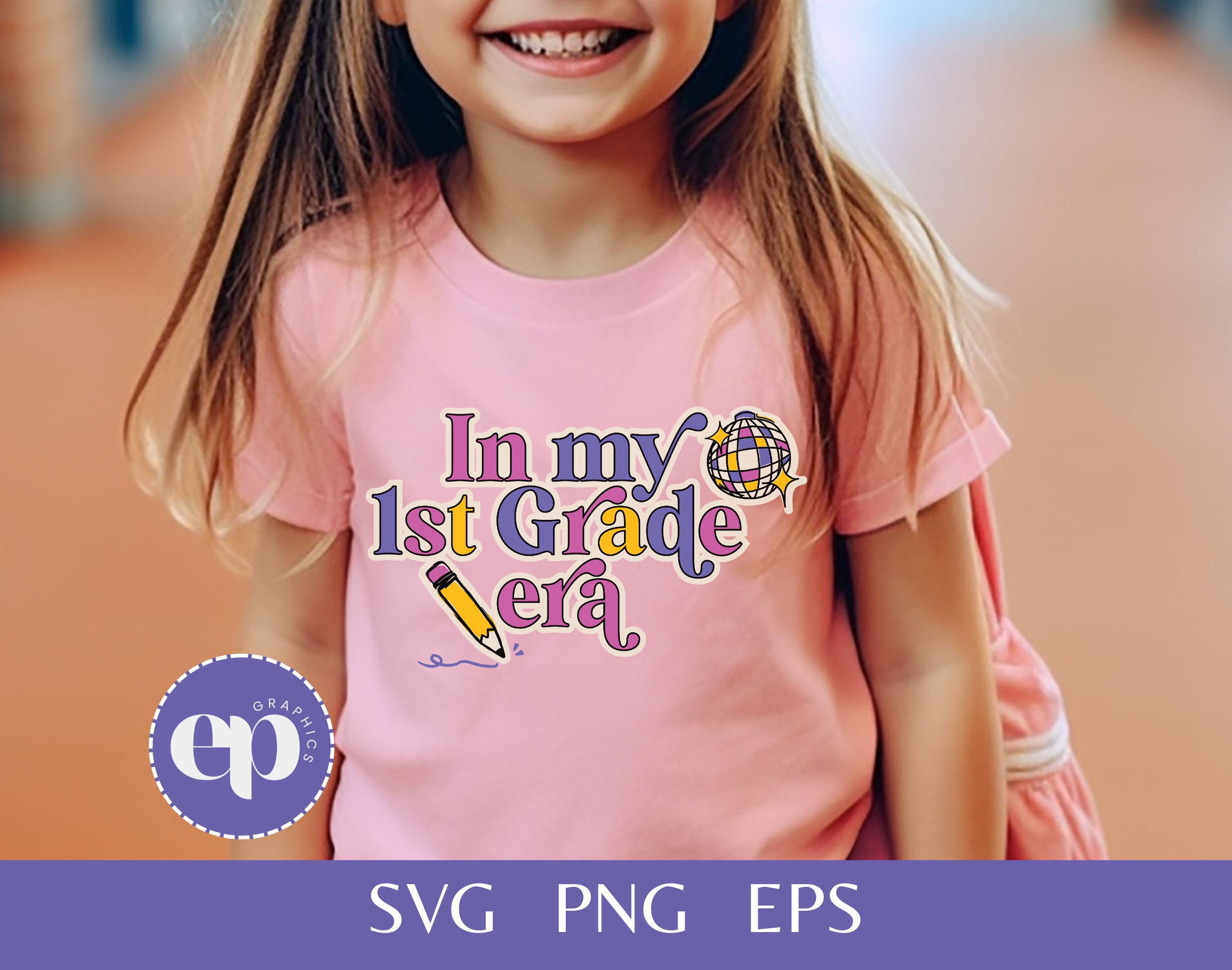 In My 1st Grade Era SVG | First Grade Era PNG | 1st Grade Teacher SVG ...