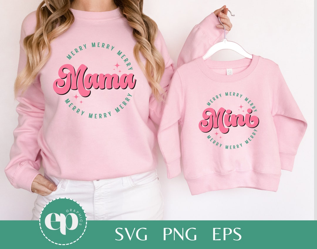 Merry Mama Merry Mini SVG Bundle | Merry Christmas SVG Bundle | Merry ...