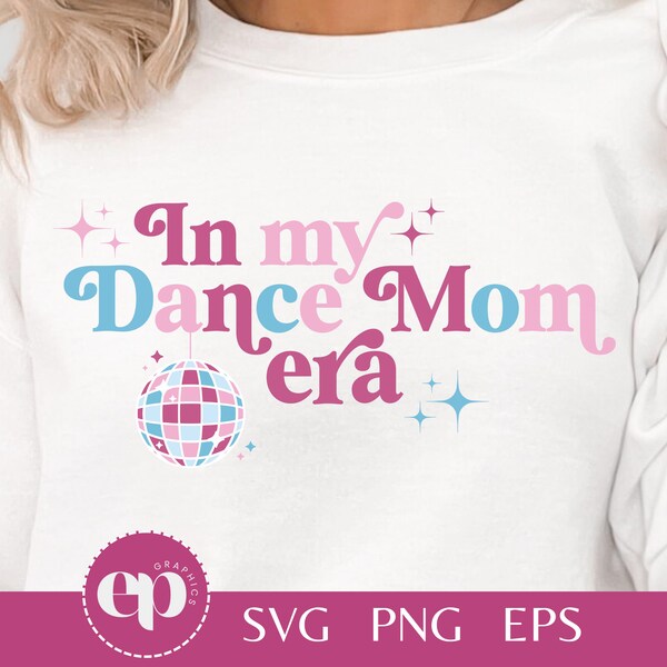 In My Dance Mom Era Svg - Etsy
