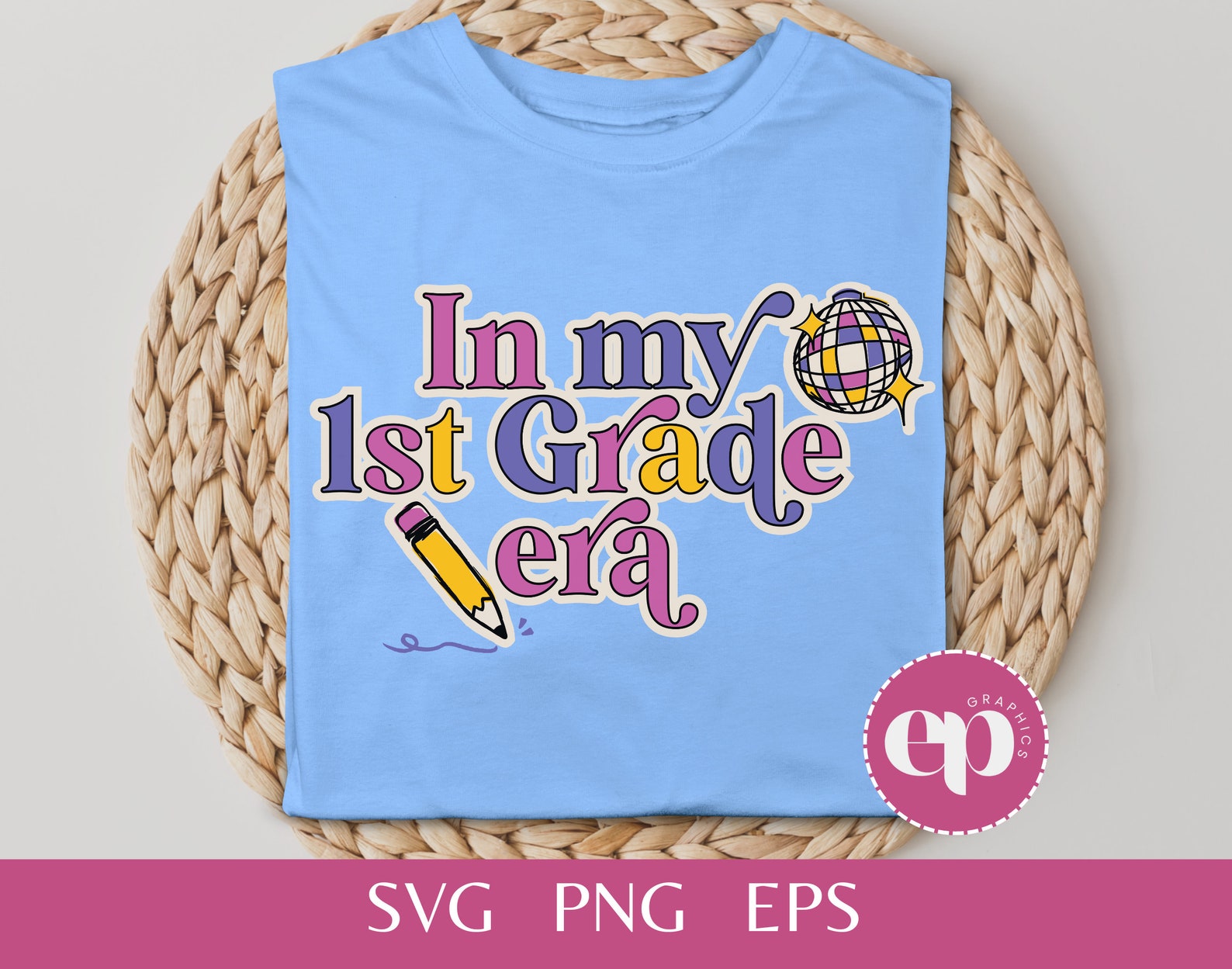 In My 1st Grade Era SVG | First Grade Era PNG | 1st Grade Teacher SVG ...