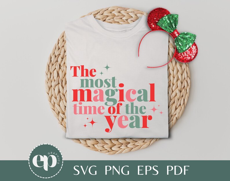 Most Magical Time of the Year SVG MVMCP Christmas Svg - Etsy