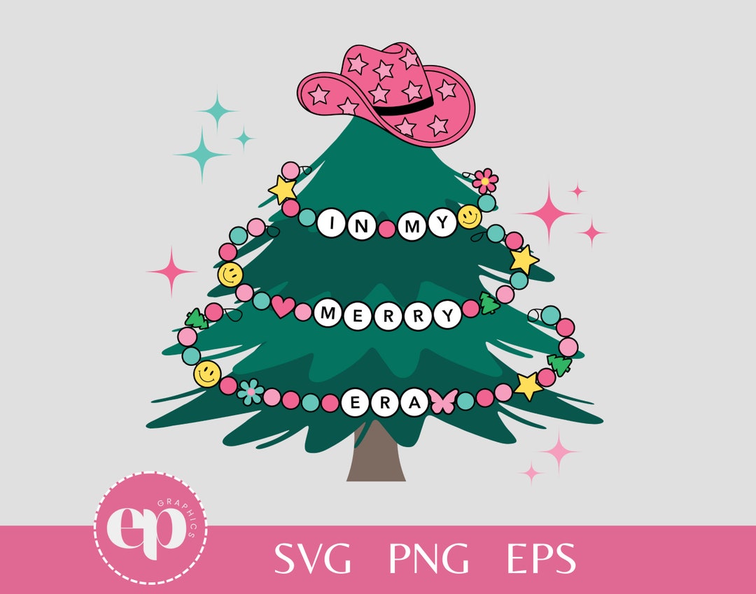 In My Merry Era SVG Christmas Eras Tour Shirt SVG Swiftie Christmas SVG ...