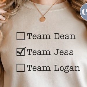 Team Jess SVG | Gilmore Girls SVG | Team Jess Gilmore Girls PNG for ...
