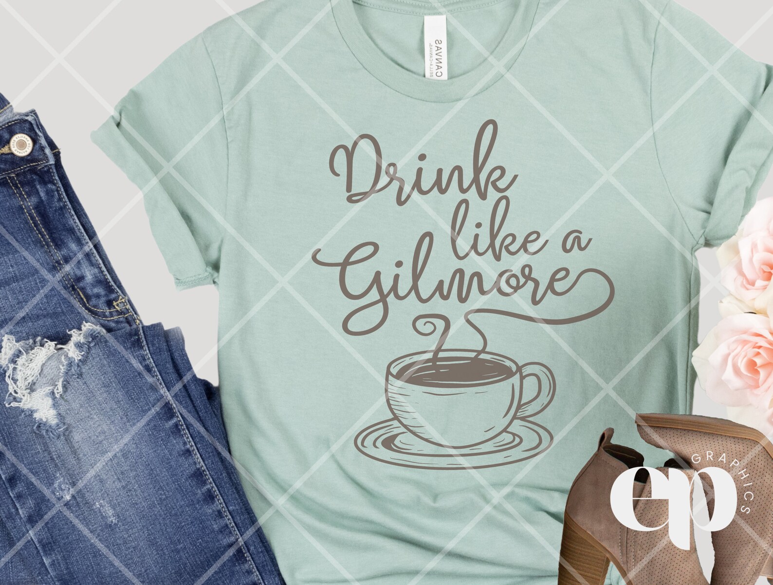 Drink Like a Gilmore SVG Gilmore Girls SVG Stars Hollow - Etsy