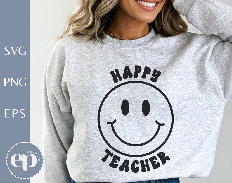 Smiley Face SVG Bundle for Teachers Teacher SVG Bundle - Etsy