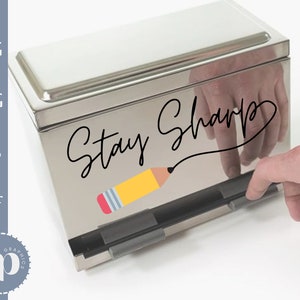 Stay Sharp SVG | Pencil SVG | Stay Sharp Pencil Svg | Teacher Gift SVG ...