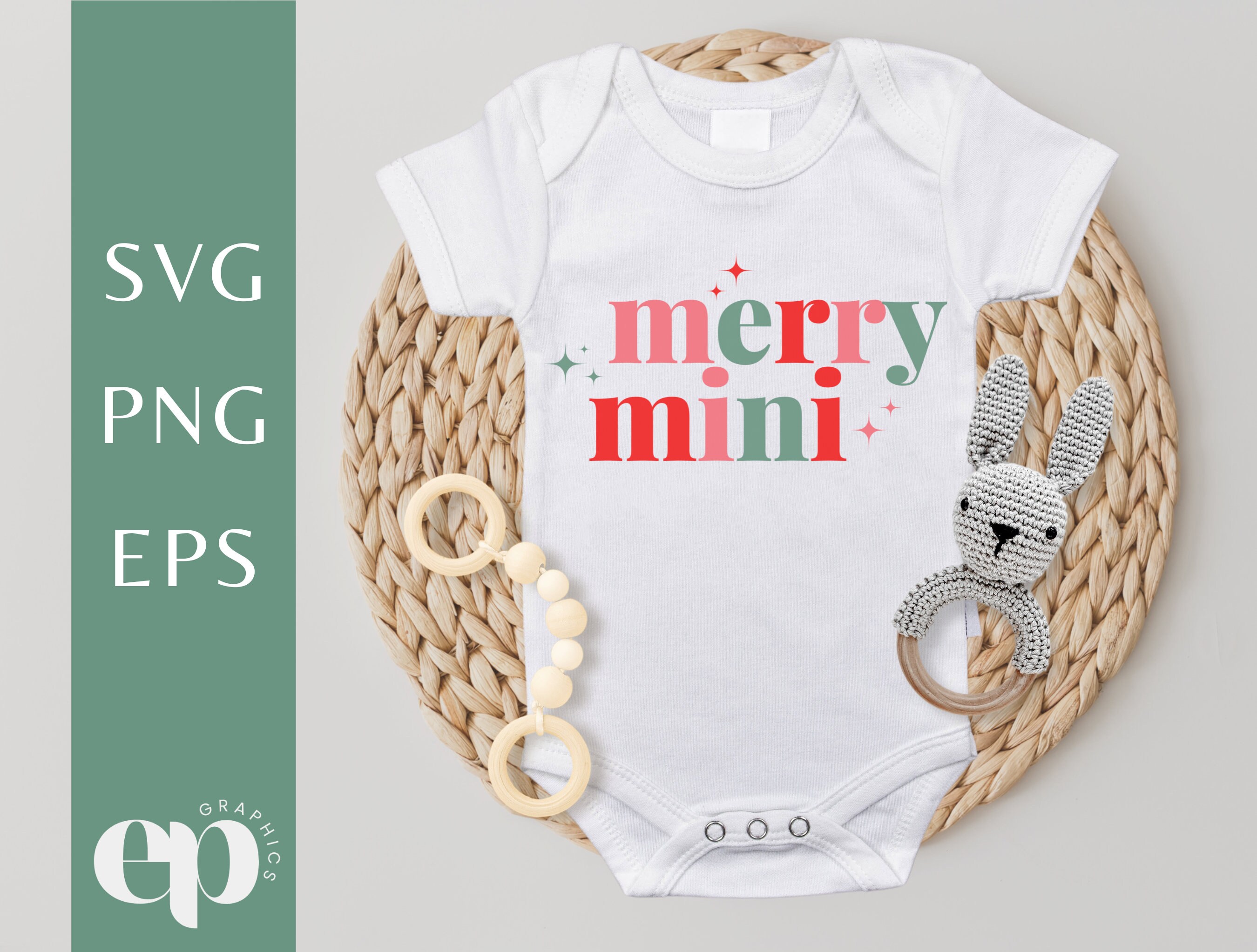 Merry Mama Merry Mini SVG Bundle Merry Mama and Mini Shirt - Etsy