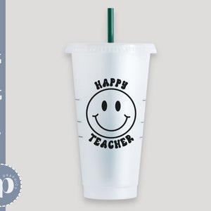 Smiley Face SVG Bundle for Teachers | Teacher SVG Bundle | Teacher Png ...