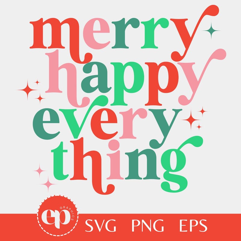 Merry Everything - Etsy