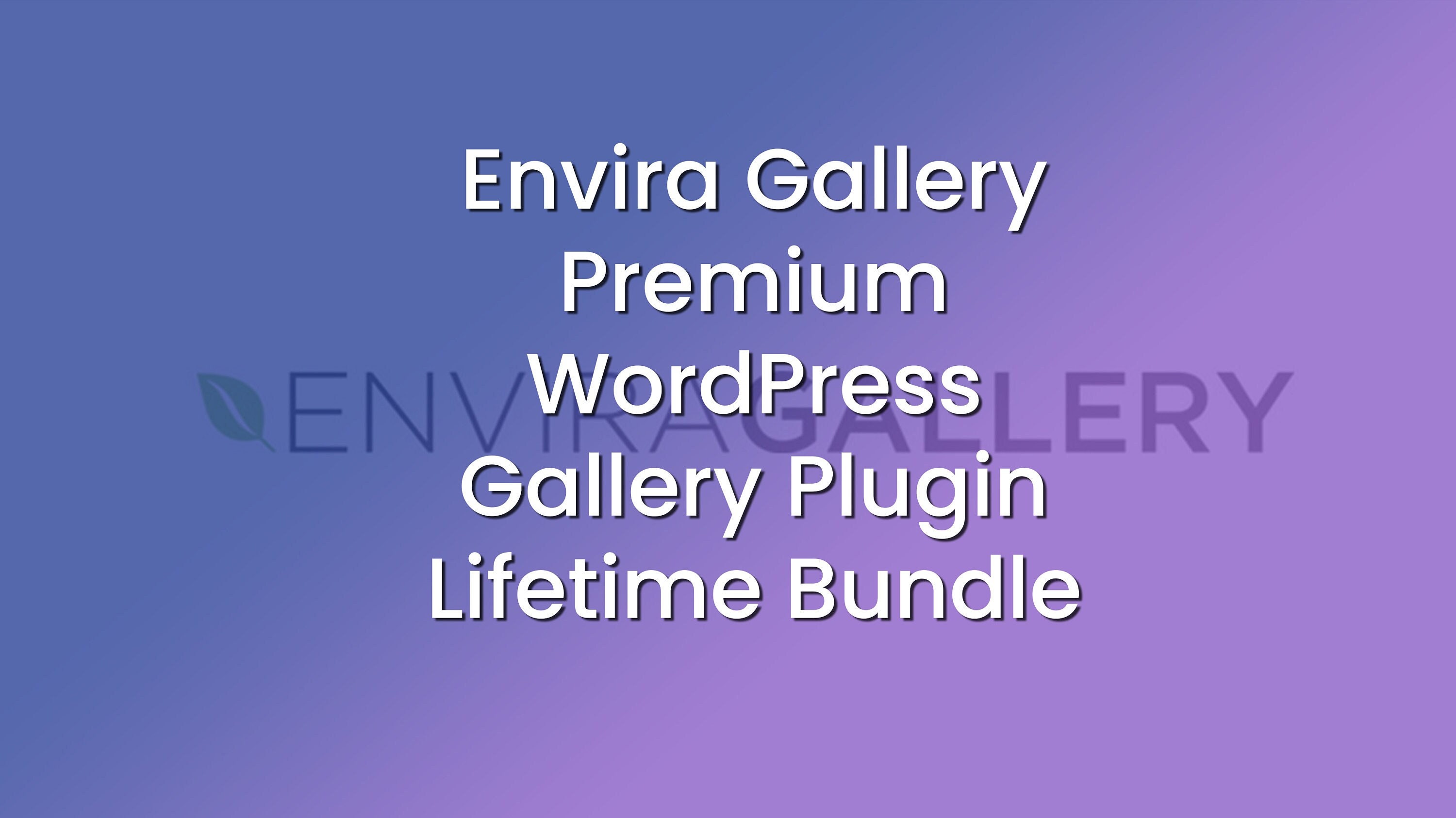 Envira Gallery Pro Bundle Plugins | Premium Wordpress Woocommerce Gallery Plugin | Best ...
