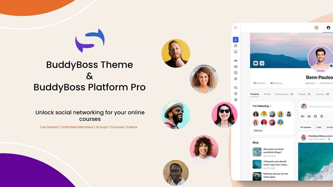 Buddyboss Theme & Buddyboss Platform Pro - Your Vision Comes to Life With Buddyboss - Live ...