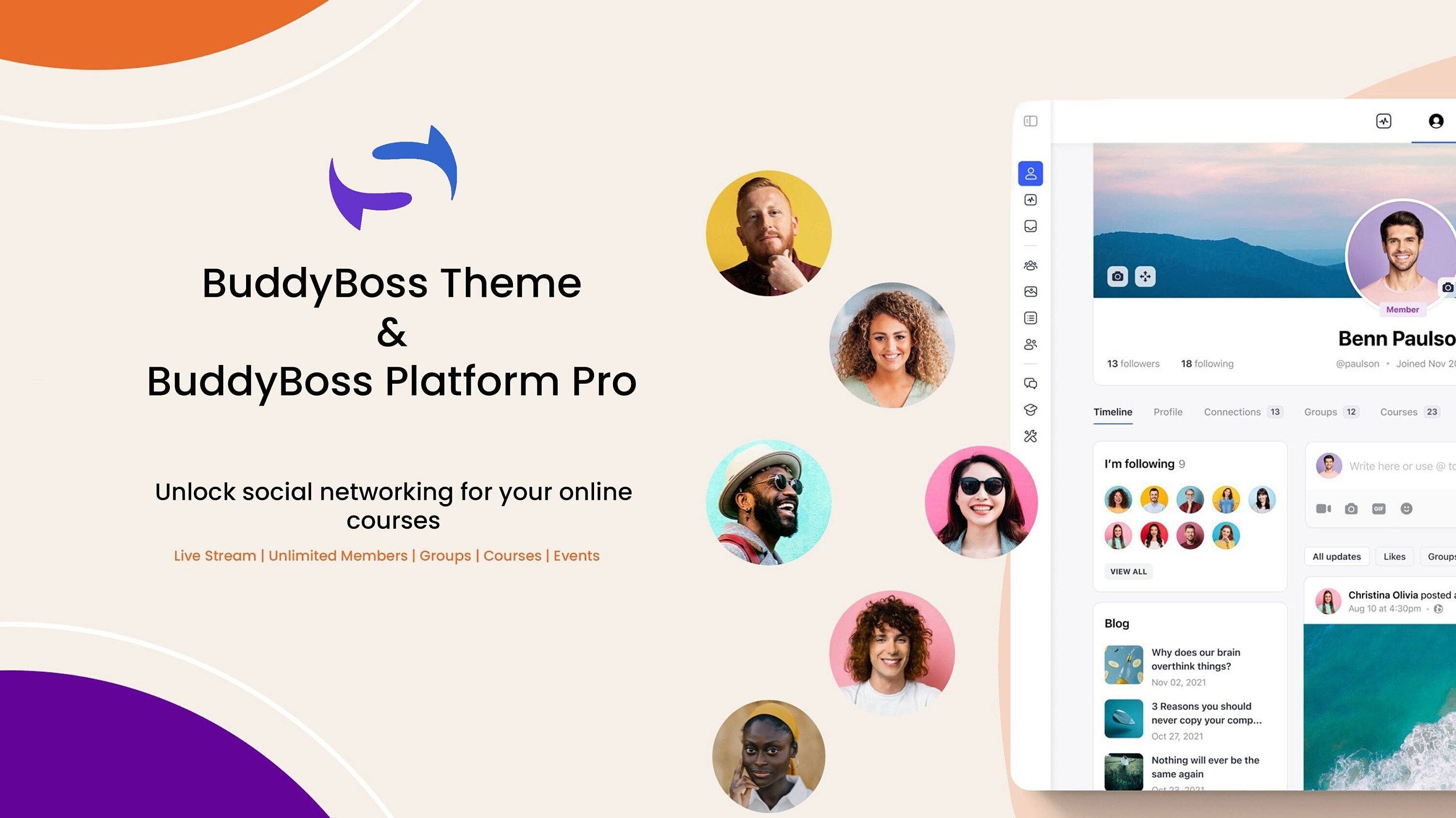 Buddyboss Theme & Buddyboss Platform Pro - Your Vision Comes to Life With Buddyboss - Live ...
