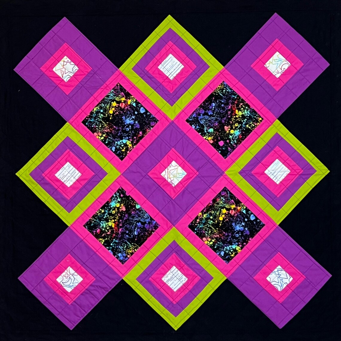 Modern Quilt Pattern Pdf - Etsy