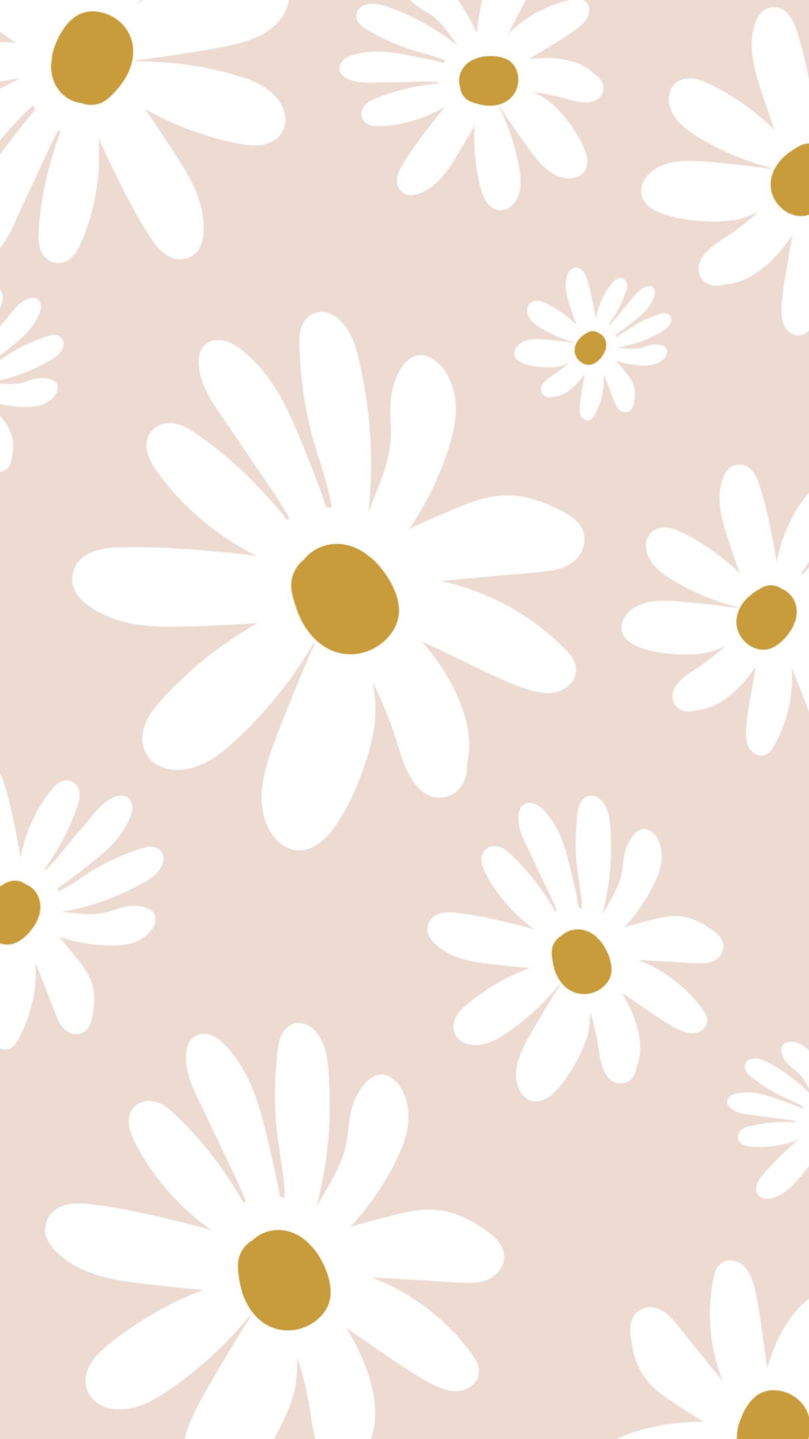 Cute Daisy Background - Etsy