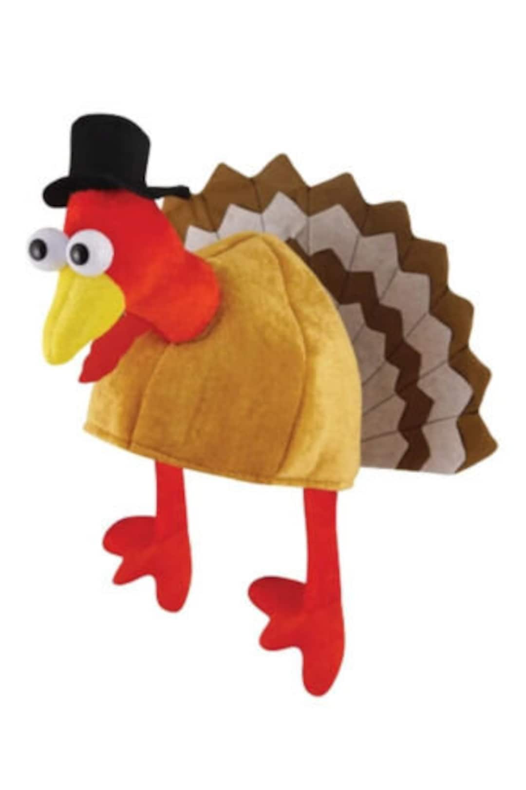 Adults Turkey Novelty Hat Christmas Xmas Hat Fancy Dress Party ...