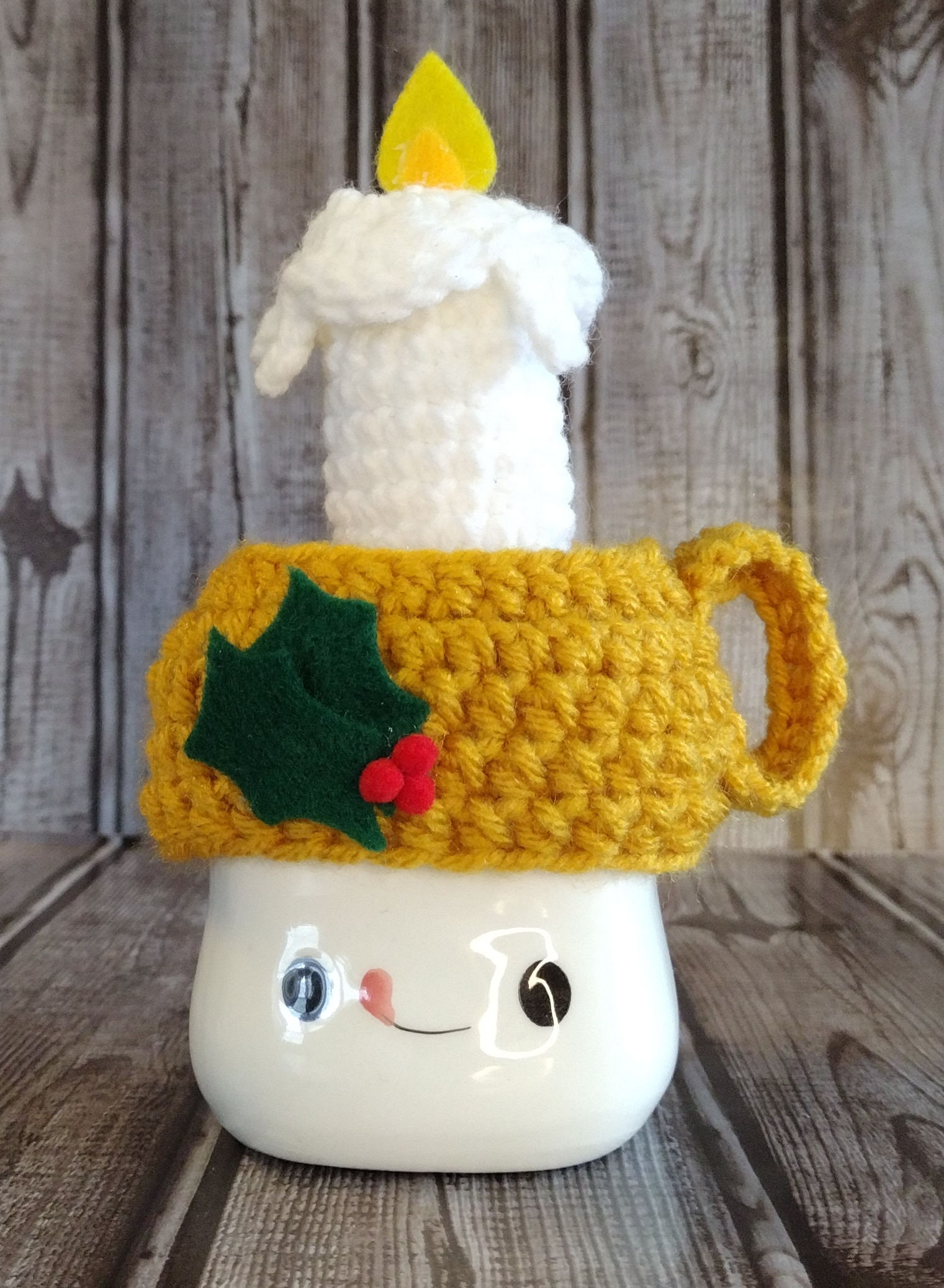 Marshmallow Mug Hat, Marshmallow Mug Topper, Christmas Home Decor ...