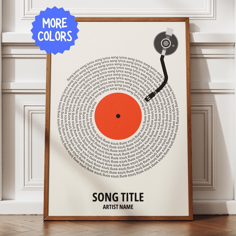 Song Lyric Art - Etsy