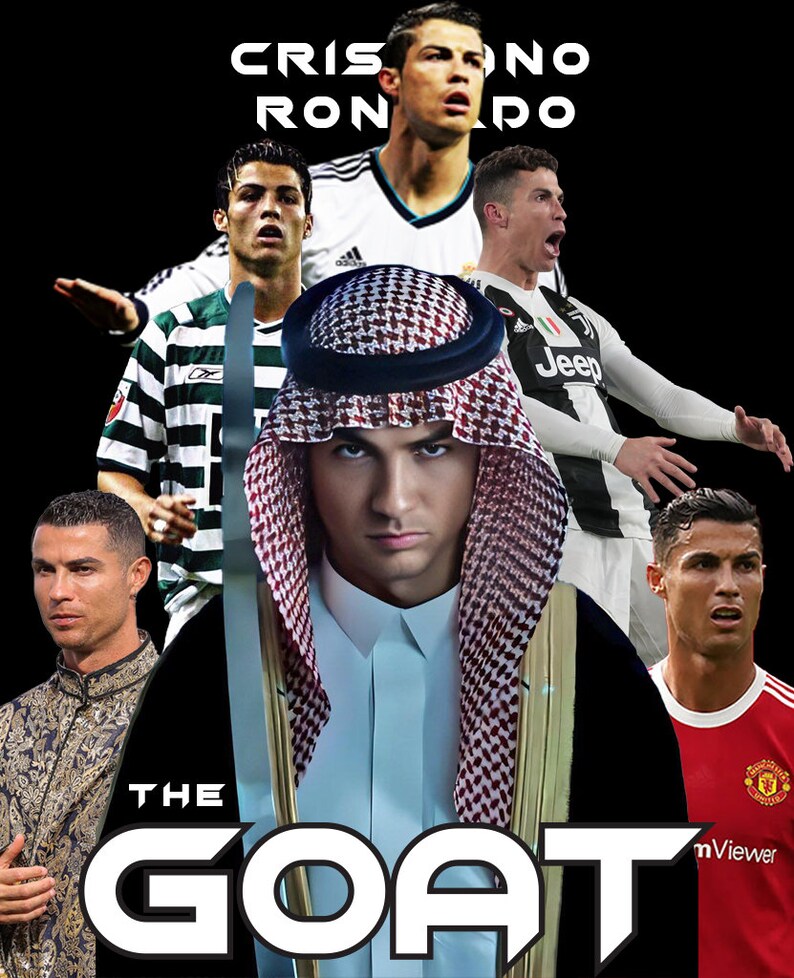 CRISTIANO RONALDO Photo PNG Printable T-shirt Design Soccer Instant ...