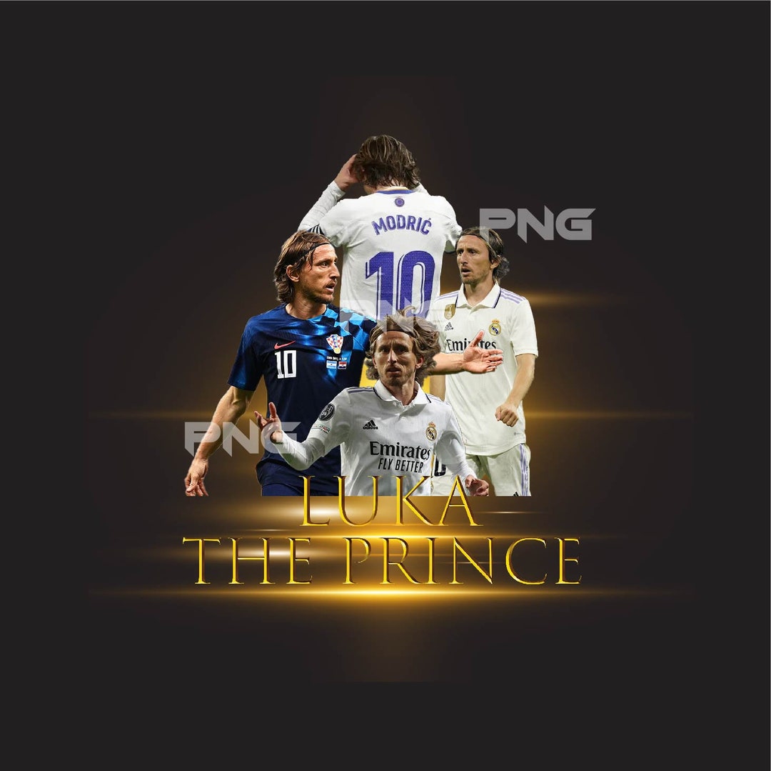 LUKA MODRIC T-shirt Png Counterfeit T-shirt Png Printable Bootleg T ...